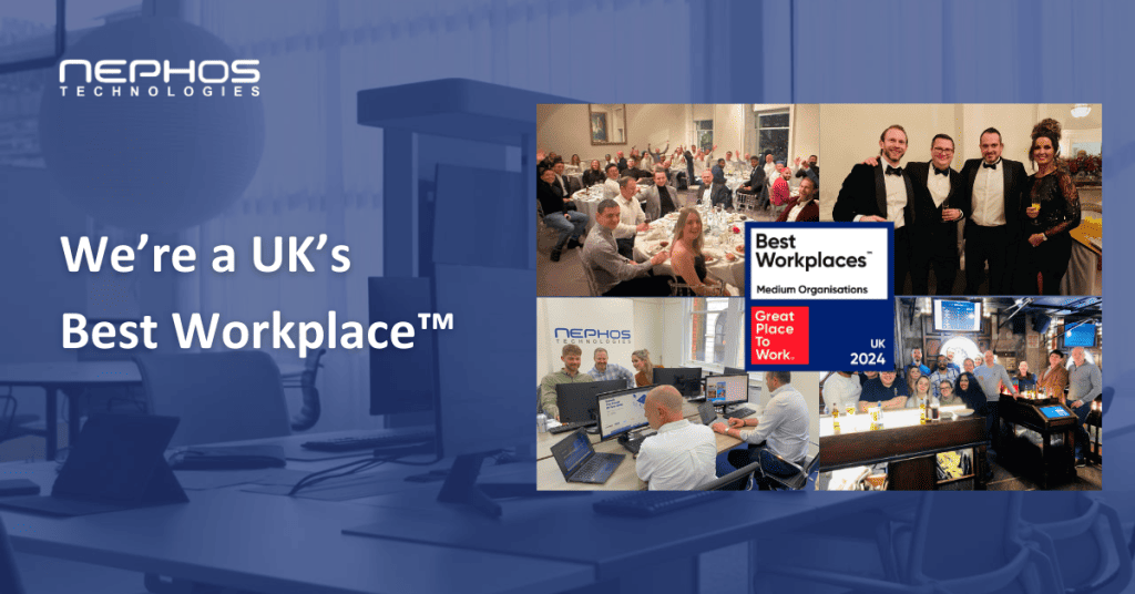 Nephos Technologies Recognised as One of 2024 UK’s Best Workplaces ...